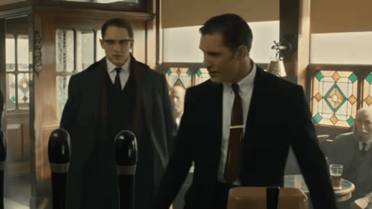 How Tom Hardy shot 'best scene in British film' while playing both Kray ...