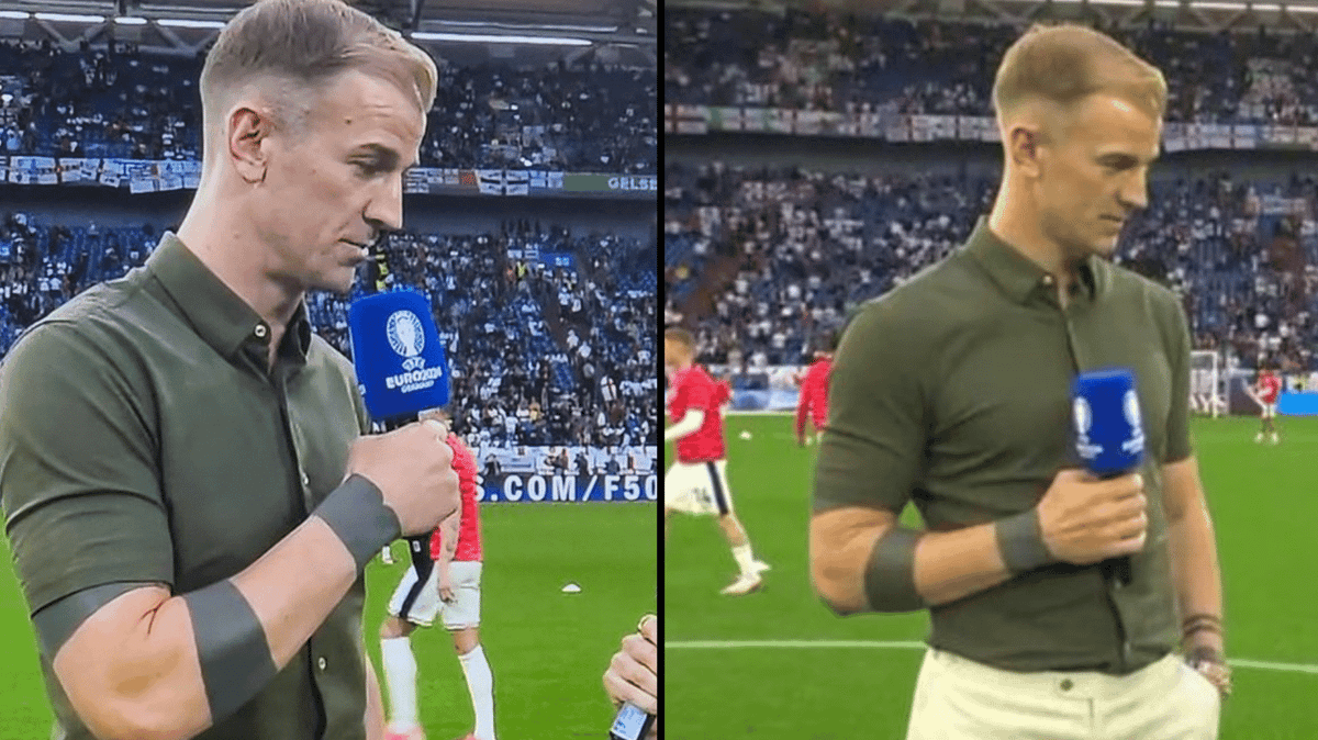 Joe Hart responds to going viral as Euros viewers questioned if he had ...