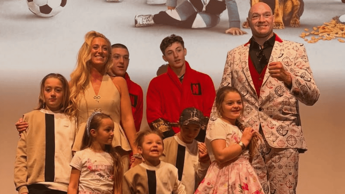 Why all four of Tyson Fury's sons are named Prince