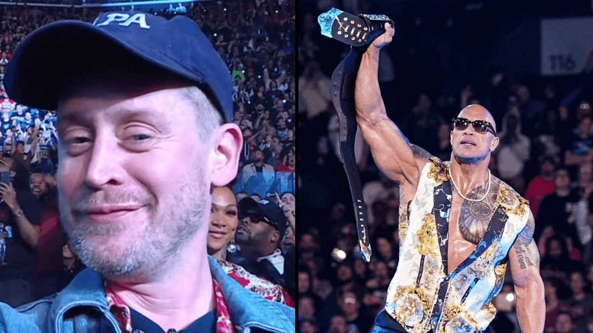 WWE fans in agreement after surprise Macaulay Culkin appearance on ...