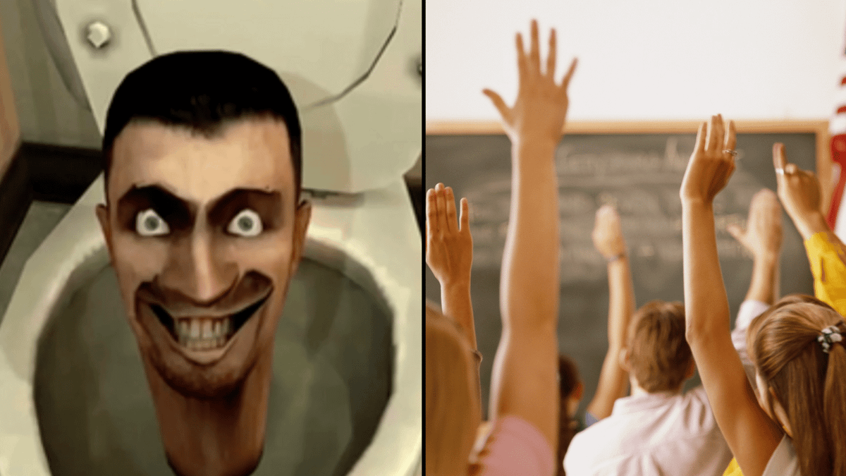 Teachers are banning 'skibidi toilet' phrase being used in classroom as ...