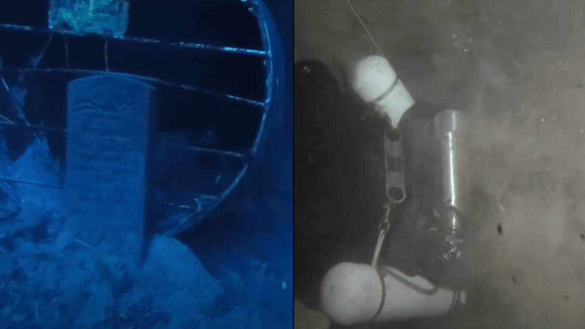 Tragic moment underwater blue hole was unsealed after 40 years ending ...