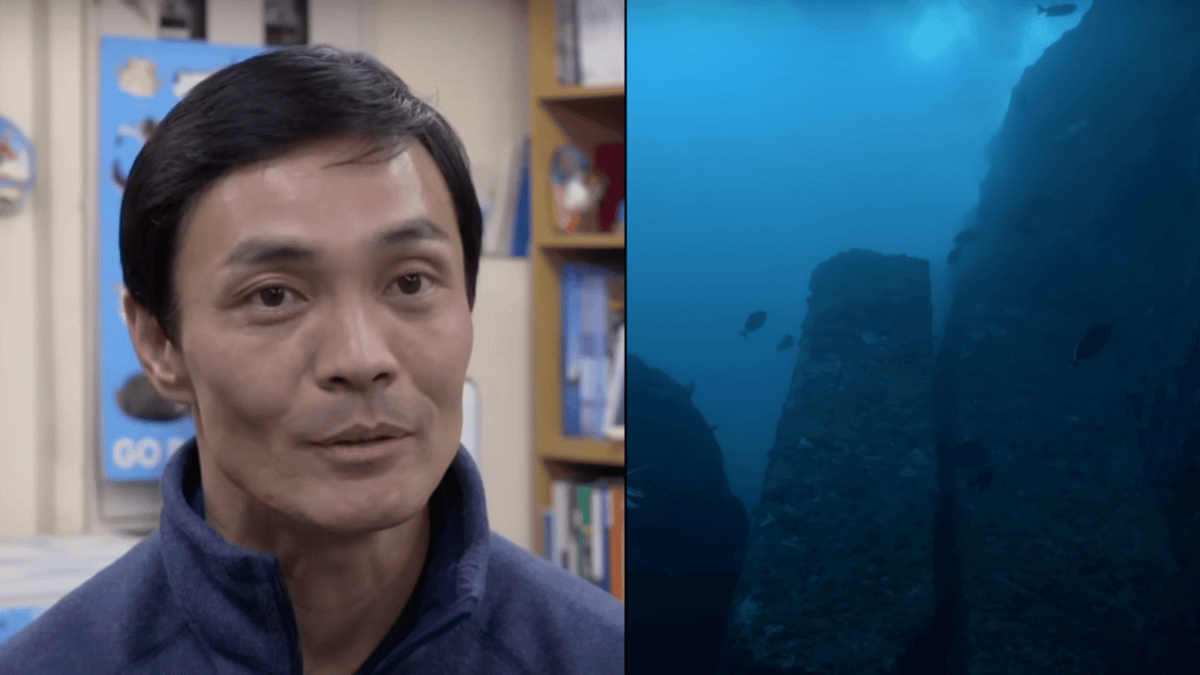 Diver visits Japan's ancient underwater 'pyramid' and says what he ...