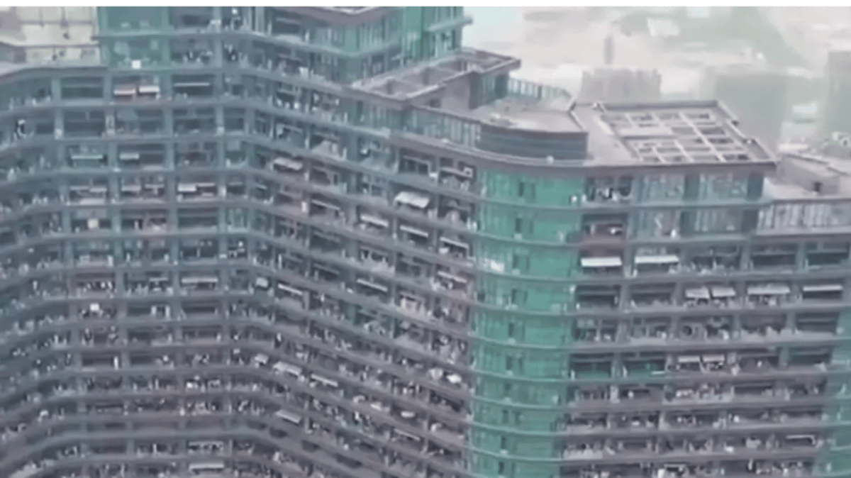 Images show inside of ‘Black Mirror style’ building that houses 20,000 ...