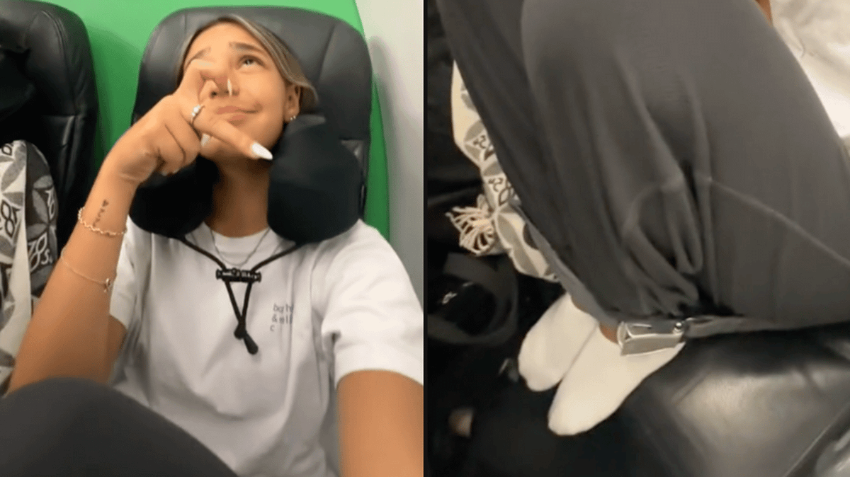 Plane passengers warned against viral seatbelt hack to make flying ...