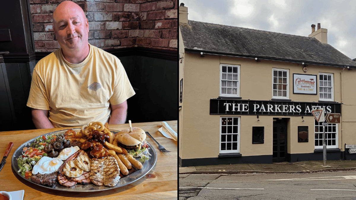 Steakhouse refuses to pay out £100 winnings to man who smashed 3.2 kilo ...