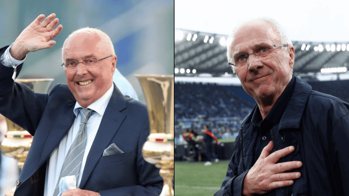 Sven-Göran Eriksson gave emotional ‘final goodbye’ message to fans days ...