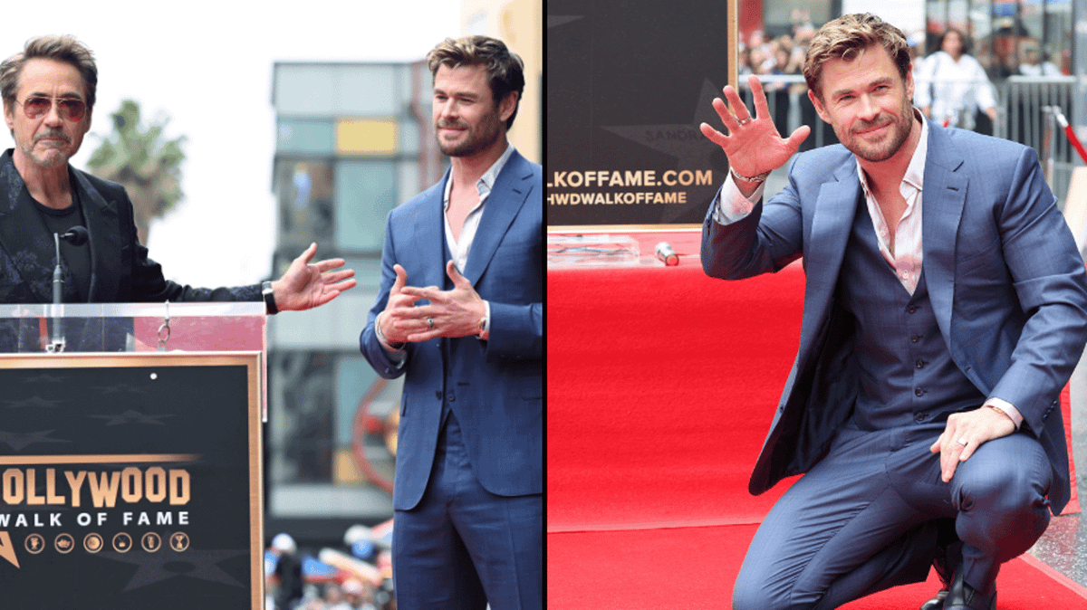 Robert Downey Jr. makes brutal joke at Chris Hemsworth during Hollywood ...