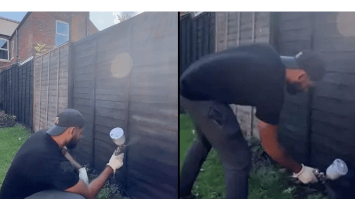 Man gets revenge on neighbour who refused to fix adjoining fence while ...