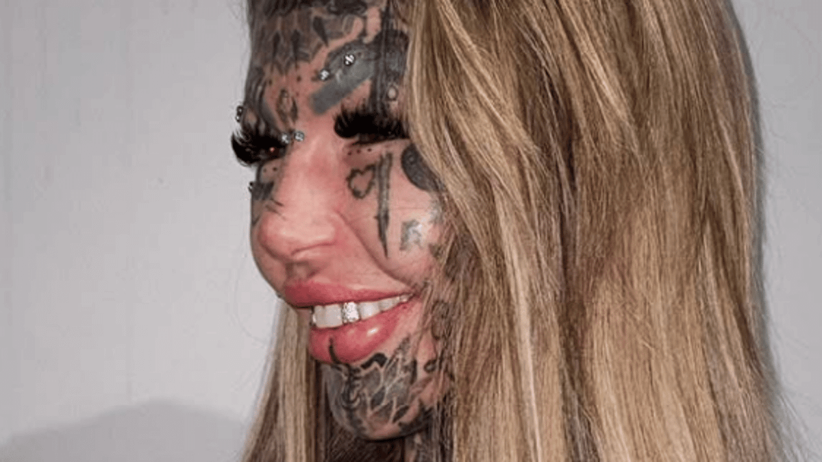 What ‘Australia’s most tattooed woman’ looked like before spending £ ...