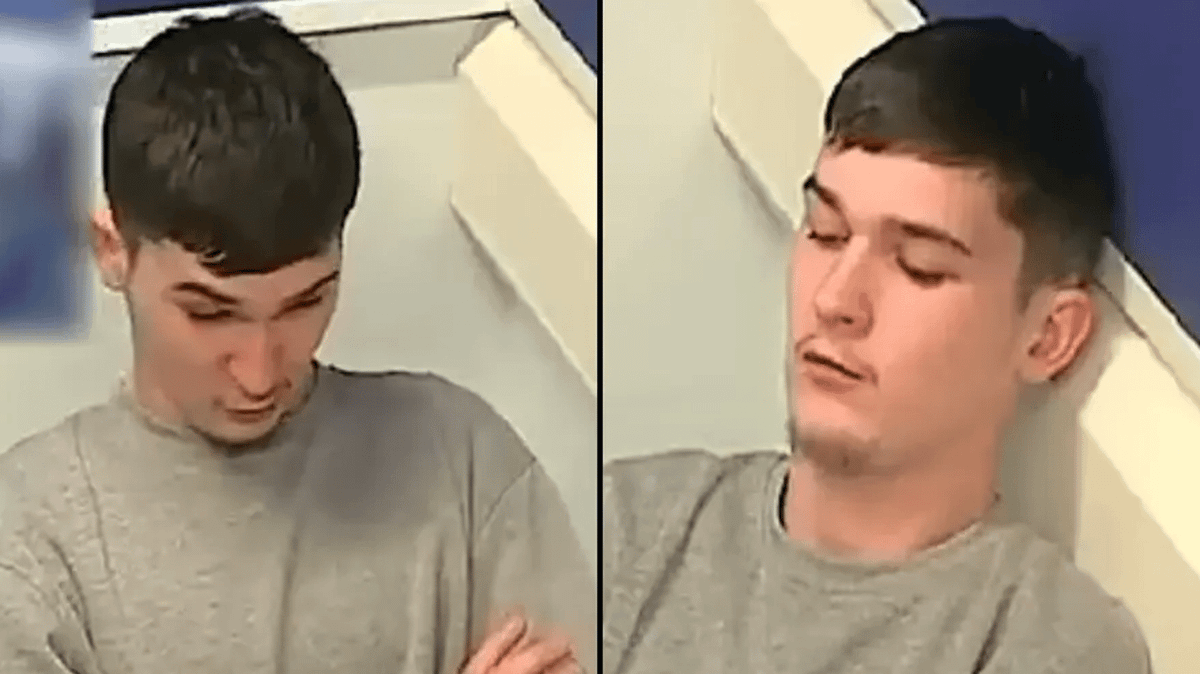 Shocking moment teenager who killed four-month-old baby calls police ...