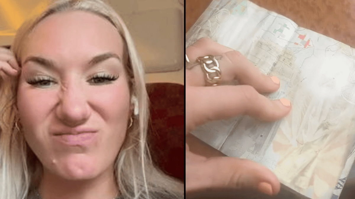 Woman warns travellers after she was banned from flight over ripped ...