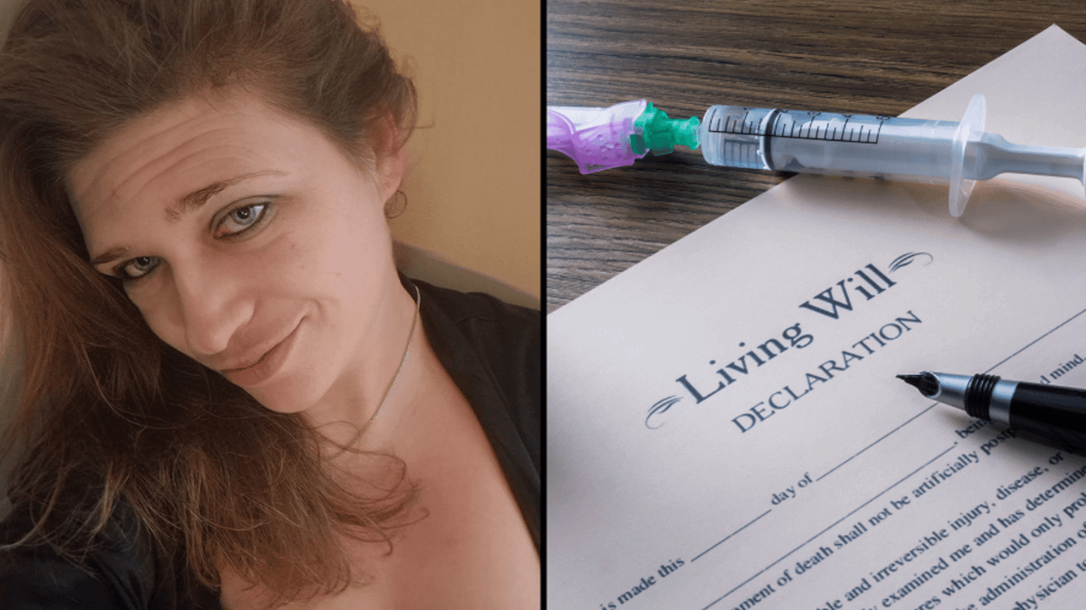 34-year-old woman who plans to die by euthanasia today has one final ...