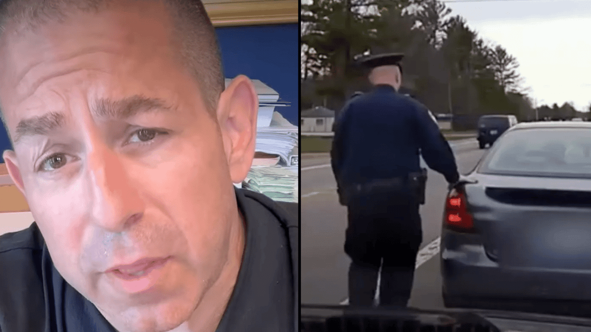 Lawyer explains disturbing reason police officers always touch the back ...