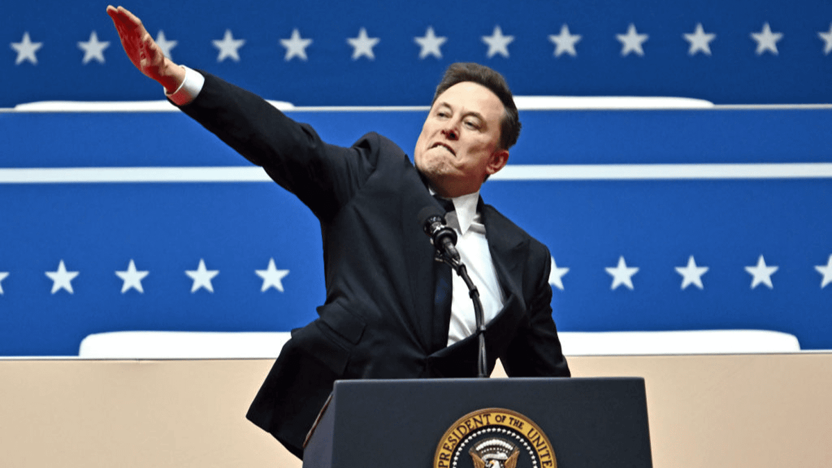 Elon Musk explains his alleged 'Nazi salute' in new Joe Rogan interview