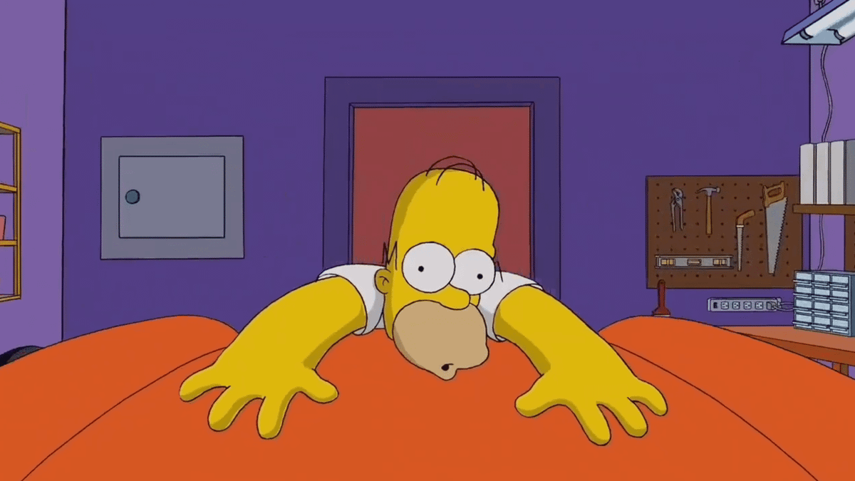 The Simpsons finally shows what really happens after Marge hits Homer ...