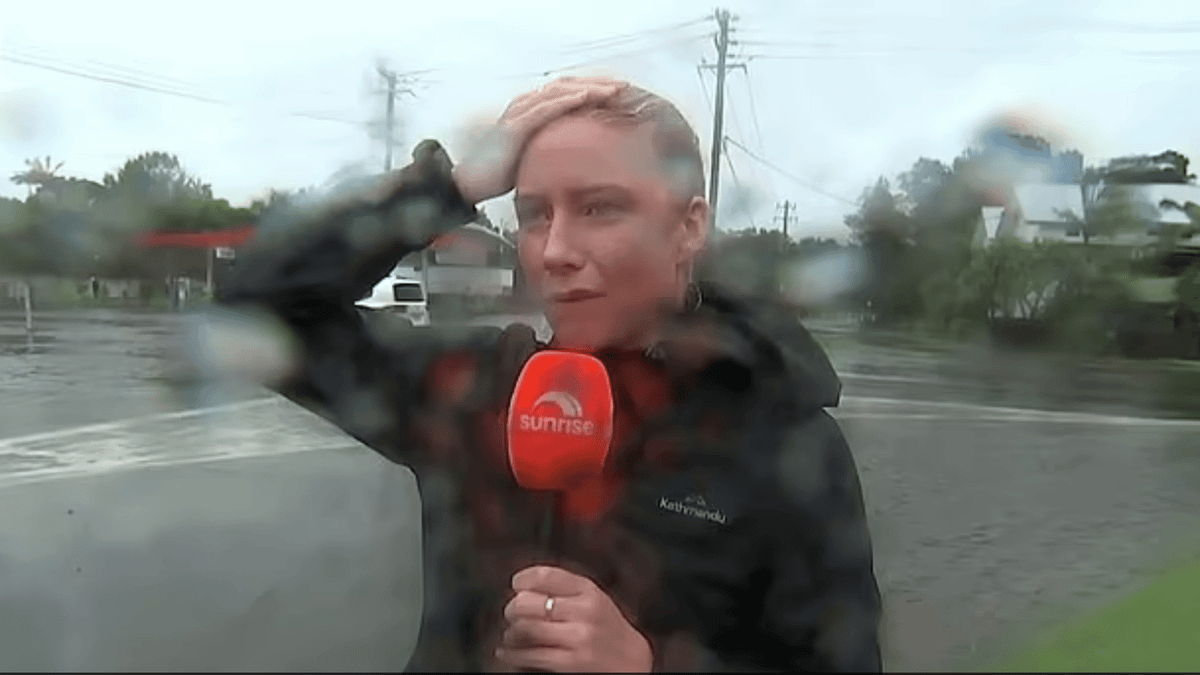 Reporter furiously erupts at driver for 'dangerous' act during live ...