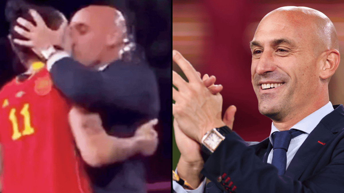 FIFA suspends Spanish FA president Luis Rubiales after he kissed female ...