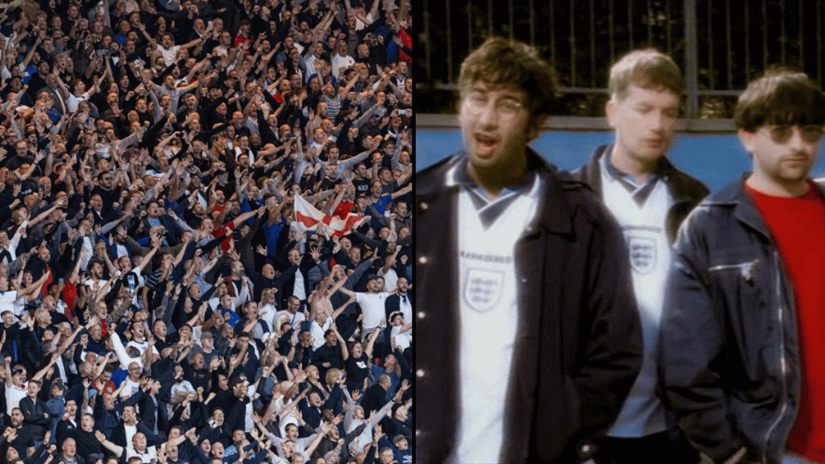 England fans have been singing the Three Lions song lyrics wrong for years
