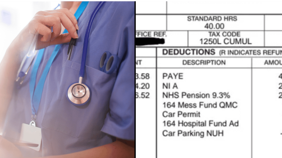 Doctor shares 'outrageous' full time pay slip breaking down exactly how ...