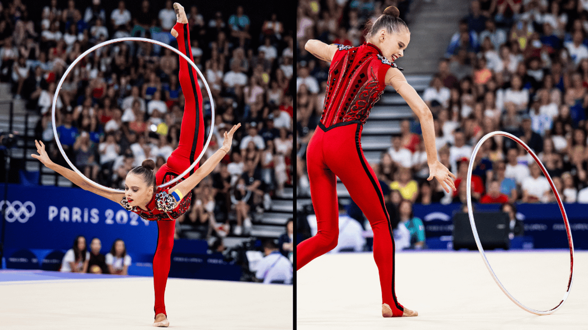 Rhythmic gymnast's 'Thriller' routine goes viral as Olympics viewers ...