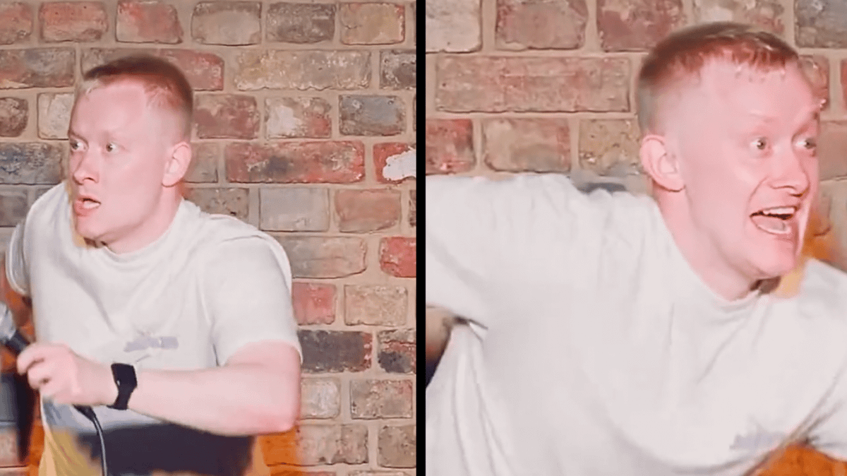 Comedian's slow-motion impression of football goal celebration has ...
