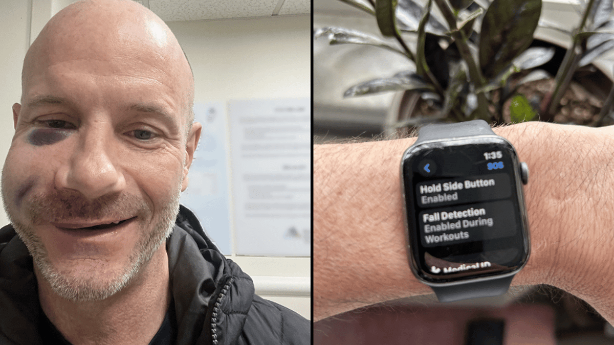 Man says Apple watch 'saved his life' after bike crash that left him ...