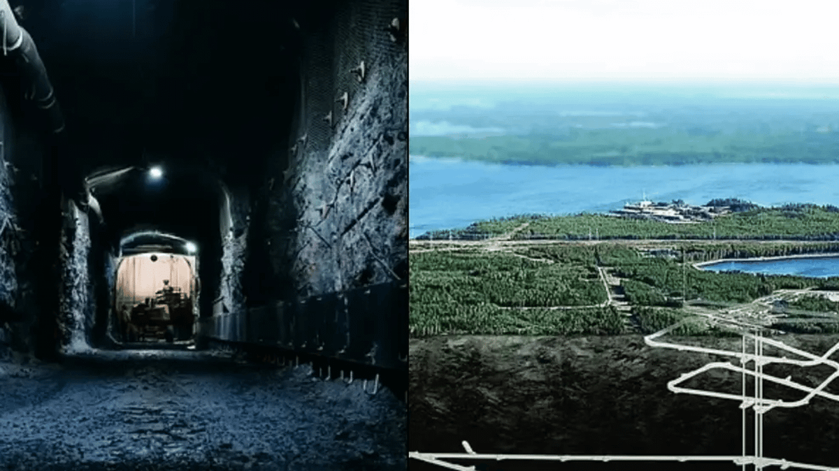 First-ever £3 billion 'tomb' that's 1,500ft underground will be sealed ...