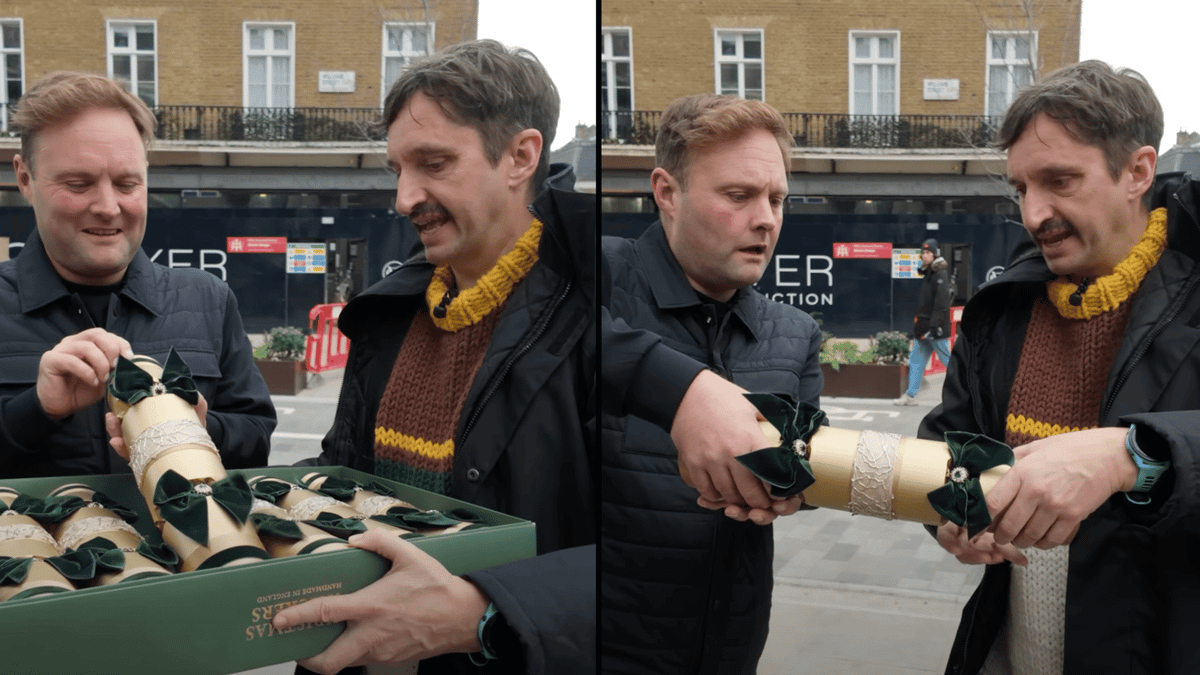 Man opens £700 Christmas crackers from Harrods and is left baffled by ...