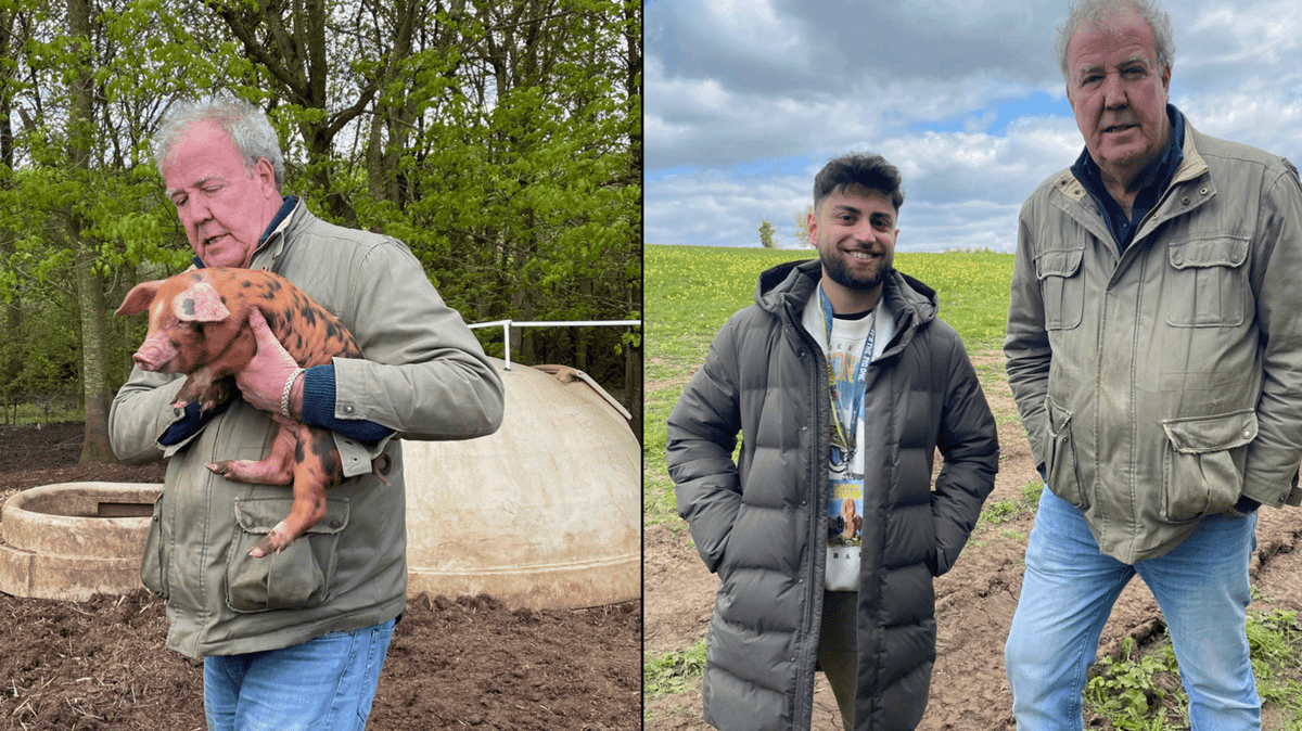 Lad goes behind the scenes of Clarkson’s Farm and here’s what really ...