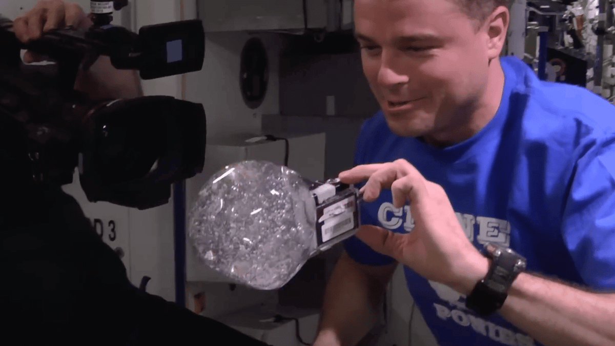 NASA astronauts recorded what happened after dropping a GoPro in outer ...