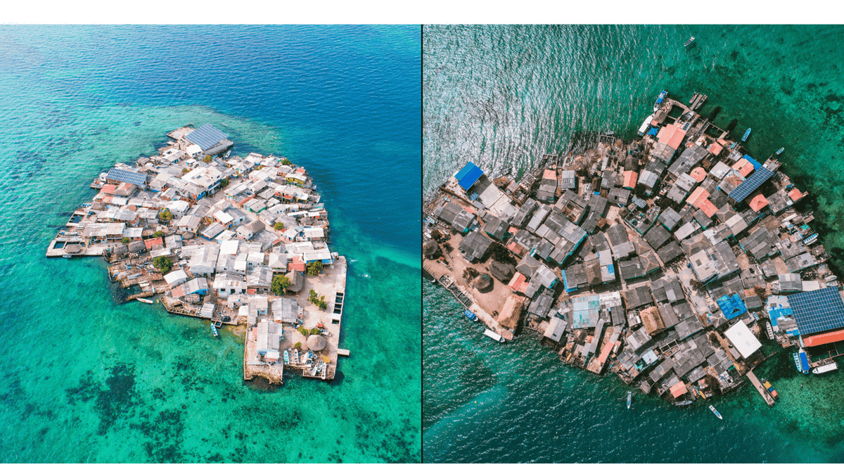 Inside 'most crowded place on earth' where all 1,200 people who live ...