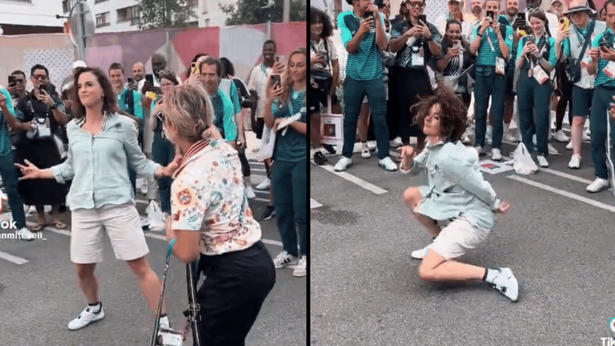 Viral breakdancer Raygun's routine on way to closing ceremony has ...