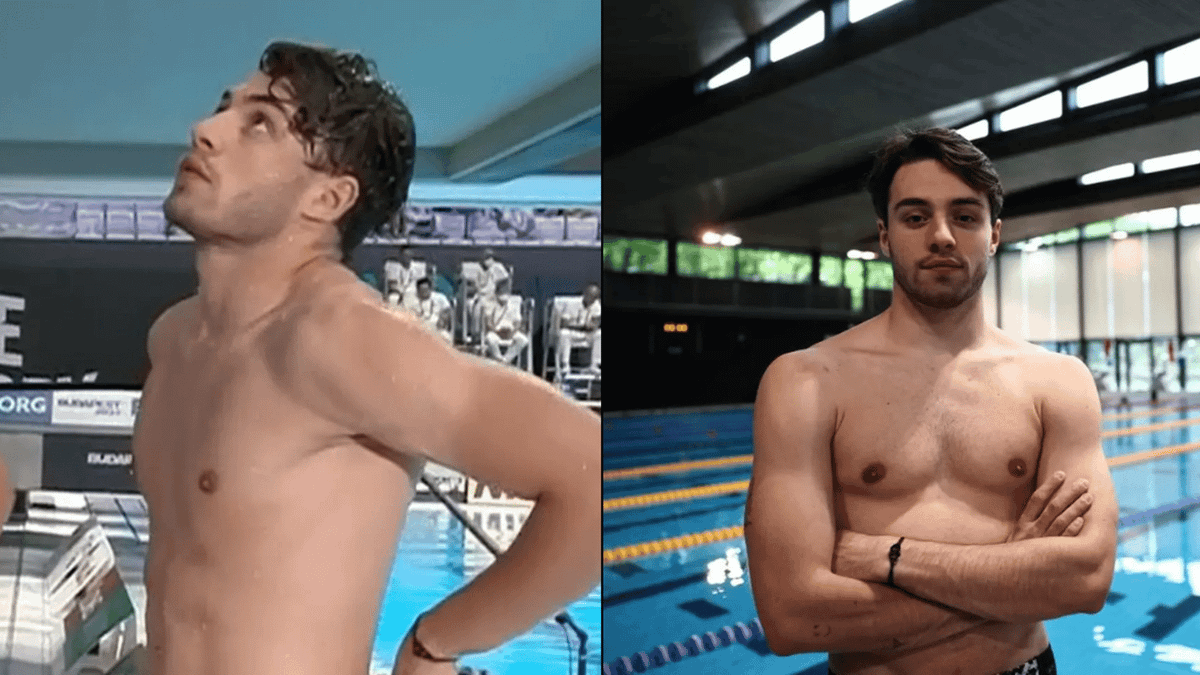 Olympic athlete who left viewers not knowing where to look offered ...