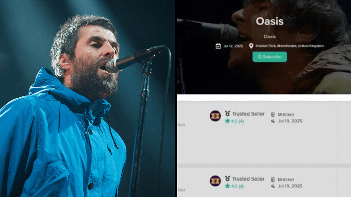 Oasis tickets 'being resold for £1,700' before general or presale begin